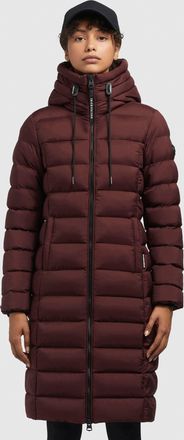 Khujo Steppmantel KHUJO AETHE, Damen, Gr. XXL (44), rot (raisin wine), Steppware, Obermaterial: 100% Polyester. Futter: 100% Polyester. Wattierung: 100% Pol