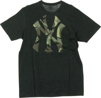 47 Brand Homme, Tops, Noir, Taille: XL Mlb Club Camo Tee Neyyan