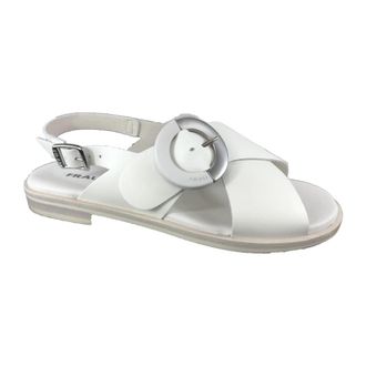 Frau Sandalen Schuhe - - Shoes - Damen - Wei&szlig; - 39 EU