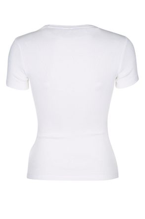 Tommy Hilfiger Womens T-Shirt White T-shirts And Polos
