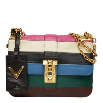 Valentino Sac &agrave; bandouli&egrave;re Pre-owned B Rockstud en cuir - Femme - Pre-owned - Multicolore - Taille: ONE Size