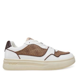 Guess Sneakers Guess FMJWII LEA12 Wei&szlig;
