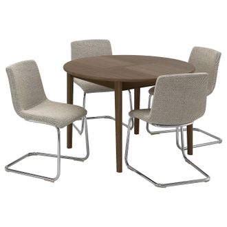 IKEA SKANSN&Auml;S / LUSTEBO Tisch und 4 St&uuml;hle