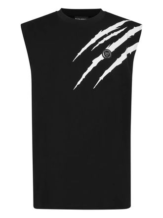 Plein Sport d&eacute;bardeur &agrave; logo imprim&eacute; - Noir