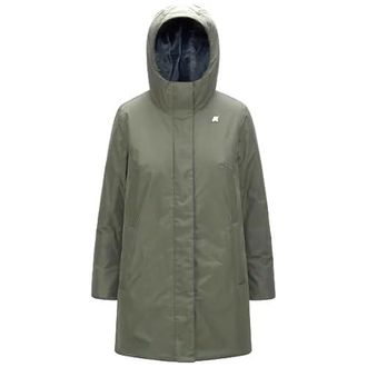 K-Way SOPHIE SOFT TOUCH MARMOTTA GREEN B-BLUE A Tg 6 (46)