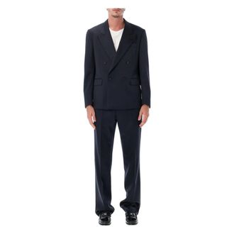 Lardini Homme, Costumes, Bleu, Taille: L Costume Blazer Doppio Petto Pant Fondo 23cm