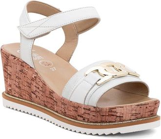 Ara Damen Parma Sandale, Weiss, 41 EU