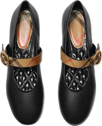 Burberry Check Ballerina Flat