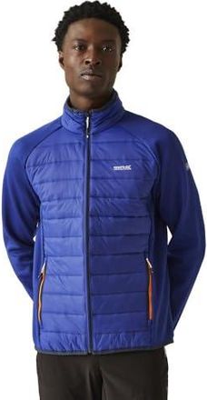 Regatta Hybrid Padded Full Zip Jacket, Manteau rembourré Homme, New Royal(Persimmon)