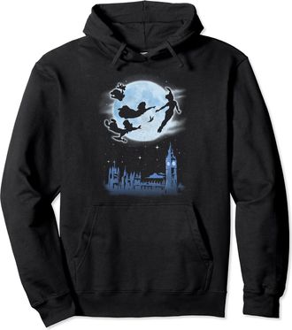 Disney Peter Pan Kids Night Flight Moon Pullover Hoodie