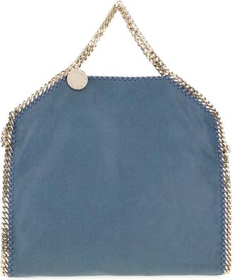 Stella McCartney Femme, Sacs, Bleu, Taille: ONE Size Falabella Fold-Over Tote
