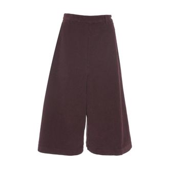 Nine In The Morning Femme, Pantalons, Rouge, Taille: W30 Pantalon Culotte Taille Haute