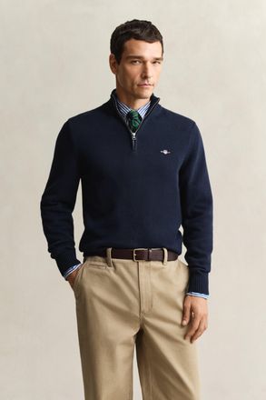 GANT Herren Casual Troyer aus Baumwolle (XXXL) EVENING Blau