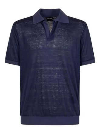 Giorgio Armani t-shirt à manches courtes - Bleu