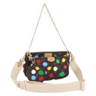 Louis Vuitton Sac bandouli&egrave;re vintage en toile Pre-owned - Femme - Pre-owned - Multicolore - Taille: ONE Size