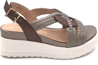 Stonefly Stonefly, Femme, Chaussures, Brun, Taille: 37 EU Parky 24 Wedge Sandal