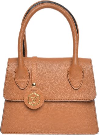 Luisa Vannini Braun Rindsledertasche