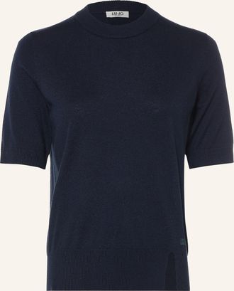 Liu Jo Liu Jo Strickshirt Mit Schmucksteinen blau
