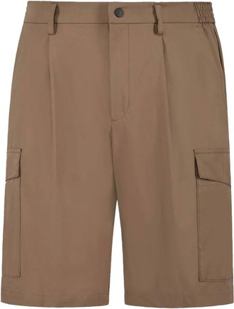 People of Shibuya Homme, Shorts, Brun, Taille: S Bermuda Shorts Pm931