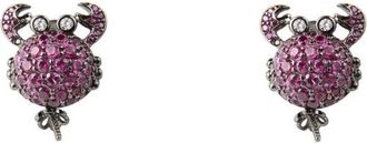 Lancaster Femme, Accessoires, Multicolore, Taille: ONE Size Silver Hoop Earrings