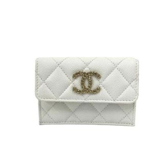 Chanel Pre-owned Wallet (tri-fold) - - Pre-owned - Damen - Wei&szlig; - ONE SIZE