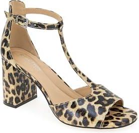 Kenneth Cole Reaction Femme Levine Escarpins, L&eacute;opard Shine, 38.5 EU