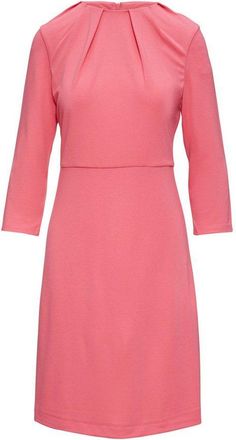 s.Oliver Minikleid Kleid Kleid aus Interlockjersey mit Raff-Details