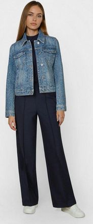 Marc Aurel Jeansjacke mit Drop Needle Muster