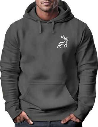 Generic Sweat a Capuche Homme Hooded Sweatshirt Sweats &agrave; Capuche en Velours Casual avec Imprim&eacute; pour Homme et Femme, Pull D&eacute;contract&eacute; &agrave; Capuche et Cordon de S