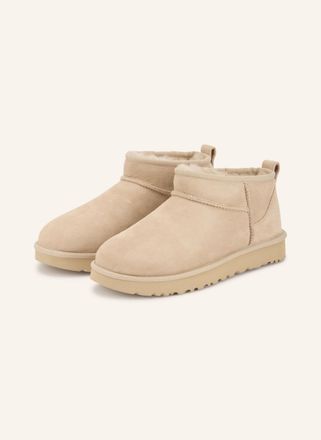 UGG Boots Classic Ultra Mini weiss