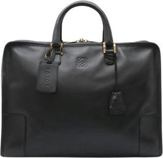 Loewe unisex, Pre-owned, Noir, Taille: ONE Size Sac Boston Pre-owned