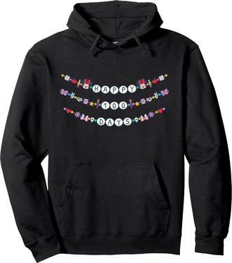 Disney Minnie Mouse Happy 100 Days of School 100th Day Charm Pullover Hoodie