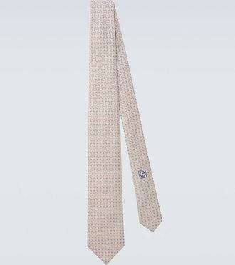 Giorgio Armani Archivio Krawatte aus Seiden-Jacquard