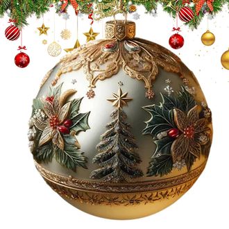 Generic Feenornamente f&uuml;r Weihnachtsbaum, Feenornament, Feendekoration, Acryl, flach, Feenbaumschmuck, Feendekoration, zum Aufh&auml;ngen an Wand, T&uuml;r, Baum