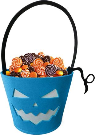 Generic Halloween-Eimer für Süßes oder Saures - phosphoreszierende Körbe für Süßigkeiten | Leuchtendes Partyzubehör für Spielzeug, Süßigkeiten, Snacks, Partyd