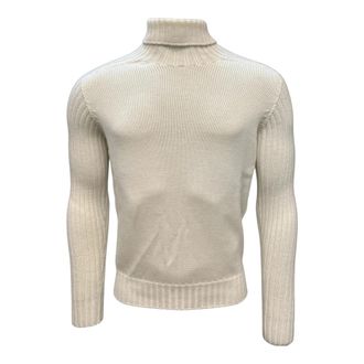 Gran Sasso Rainwool Rollkragenpullover - - Knitwear - Herren - Beige - M
