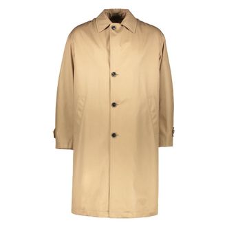 Herno Homme, Manteaux, Beige, Taille: L Imperméable en gabardine de coton