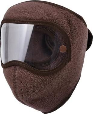 Generic Masque de protection du visage en polaire avec protection - Unisexe - R&eacute;sistant au froid - Protection du visage - Masque dhiver chaud avec oreillette 
