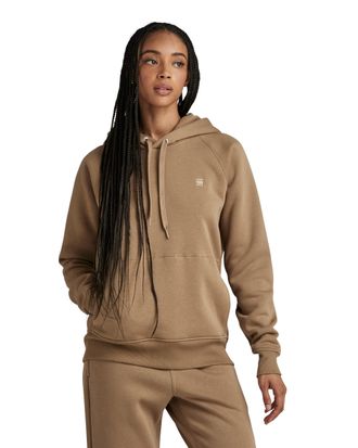 G-Star G-Star RAW Damen Premium Core 2.0 Hooded Sweatshirt, Beige (Safari D21255-C235-B444), XS