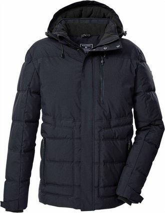Killtec Steppjacke KOW 87 MN QLTD JCKT Wasserabweisende Herren Steppjacke mit abnehmbarer Kapuze