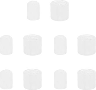 NUOBESTY NOLITOY 10 St&uuml;ck Gummi &Ouml;sen f&uuml;r N&auml;hmaschinenzubeh&ouml;r Sto&szlig;d&auml;mpfende Verschlei&szlig;feste N&auml;hmaschinendichtungen Universelle Vibrationsd&auml;mpfer f&uuml;r Industrien&auml;