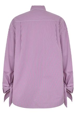 Balenciaga Womens Shirt Cotton Purple