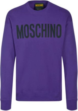 Moschino Pullover - - Sweatshirts & Hoodies - Herren - Lila - XS