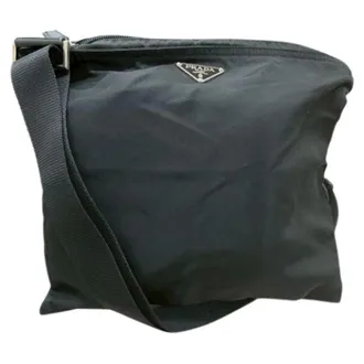 Prada Sac bandouli&egrave;re en nylon Pre-owned - Femme - Pre-owned - Noir - Taille: ONE Size