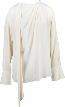 Victoria Beckham Femme, Blouses et Chemises, Beige, Taille: 40 FR Blusa