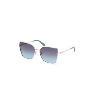 Guess Geometrische Butterfly Metall Sonnenbrille - - Accessories - Damen - Gelb - 59 MM