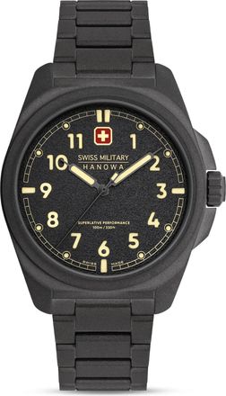 Swiss Military Hanowa Uhren - Quarzuhr Fieldmaster - Gr. unisize - in Grau - für Damen