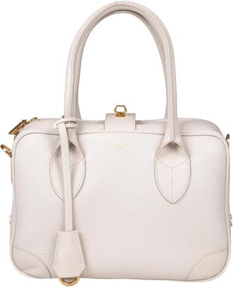Golden Goose Femme, Sacs, Blanc, Taille: ONE Size Vita Leather Handbag