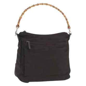 Gucci Sac bandouli&egrave;re vintage Pre-owned - Femme - Pre-owned - Noir - Taille: ONE Size