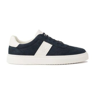 Kazar Marineblaue und wei&szlig;e Wildledersneakers - - Shoes - Herren - Blau - 43 EU